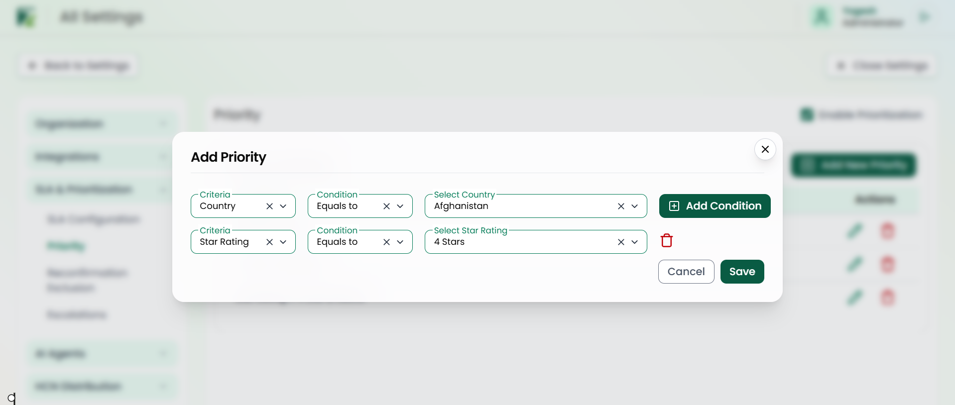 How to Configure VIP Priority in Reconfirmation Portals